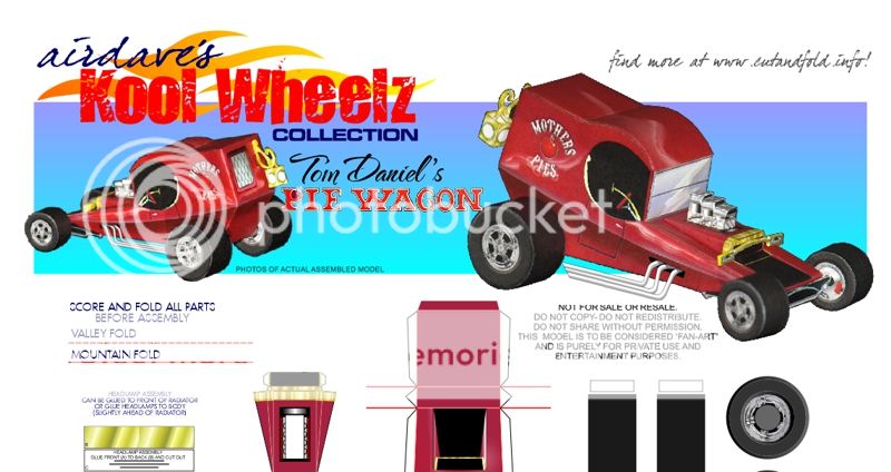 AirDave's Kool Wheelz Collection - Page 81 - PaperModelers.com