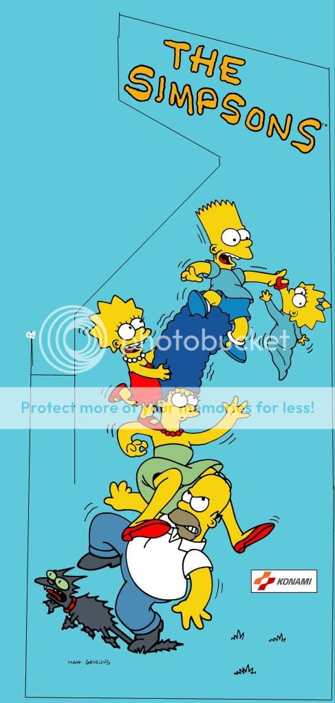 Anyone know where I can find correct Simpsons side art? | Museum of the ...